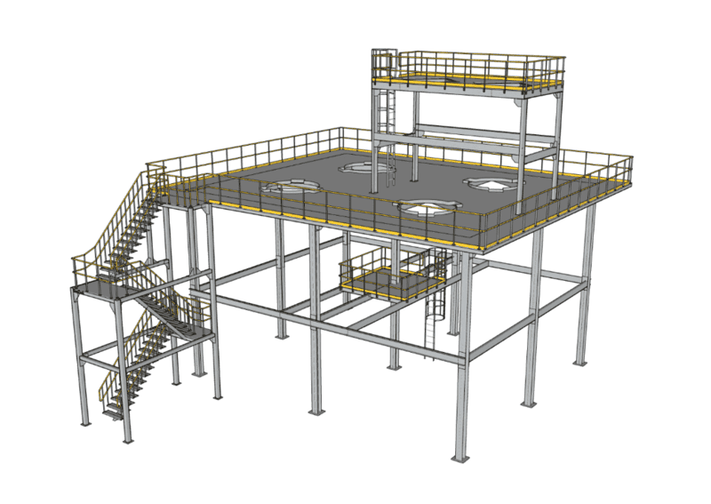 Powerful Advantages of Steel Structure Industrial Platforms
